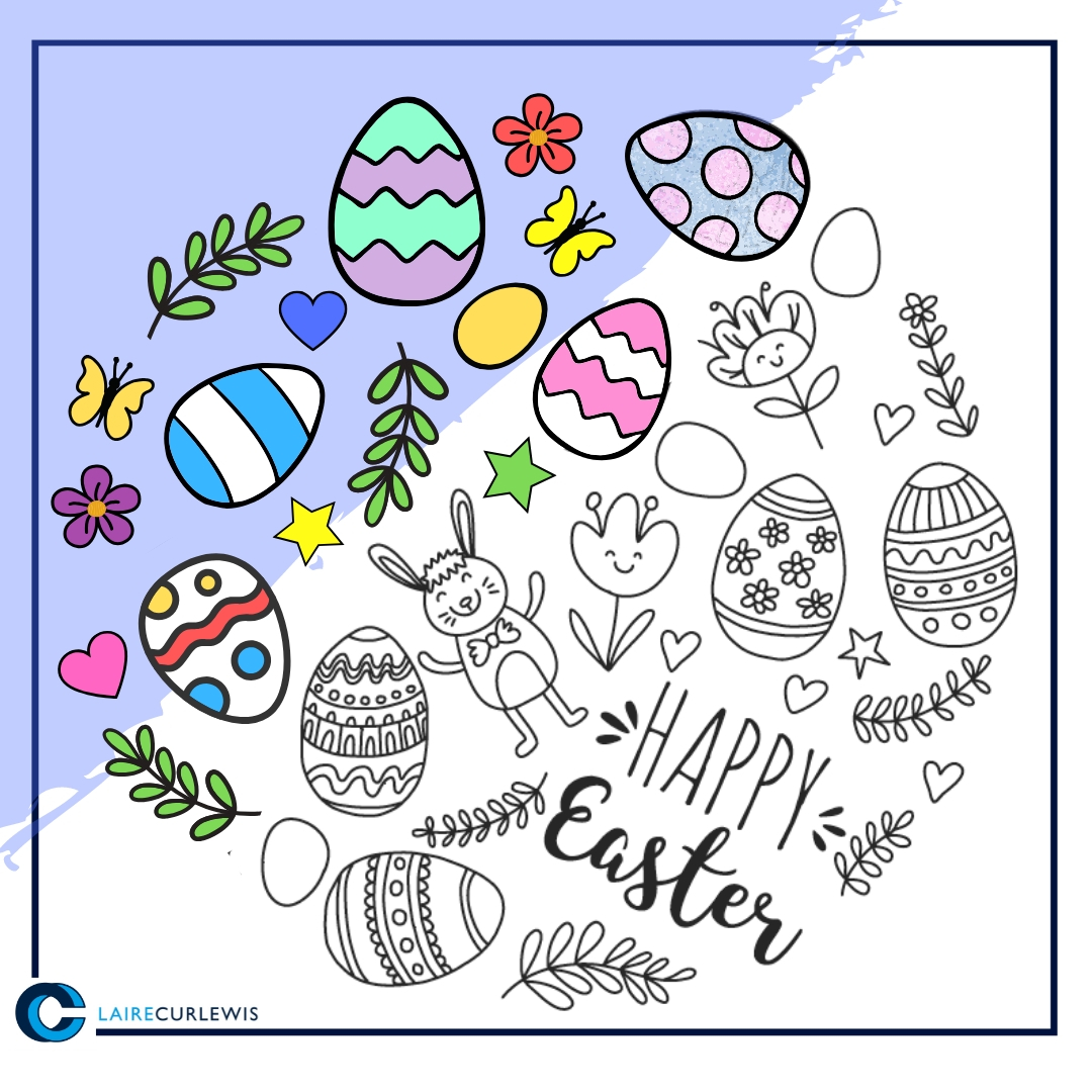 Easter Coloring Competition | Claire Curlewis